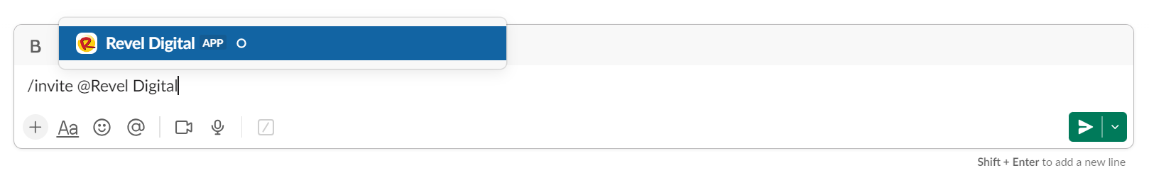 Slack Gadget – Revel Digital Support